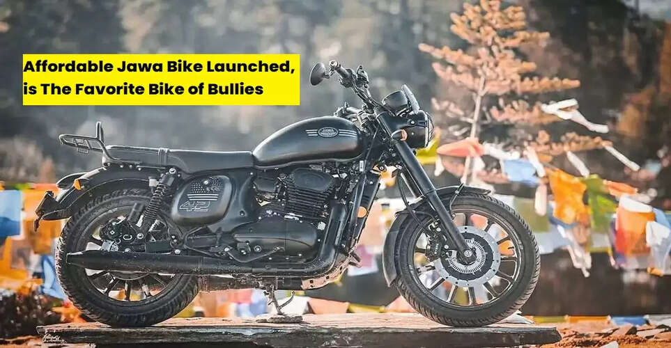 Affordable Jawa Bike Launched, is The Favorite Bike of Bullies