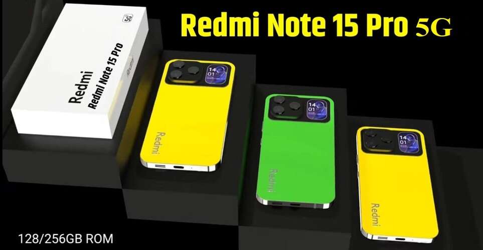 Redmi Note 15 Pro Smartphone Comes With 256/512GB Storage, 7800mAh ...