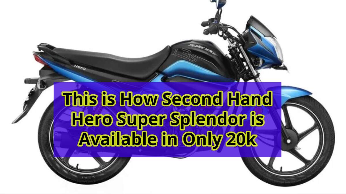 This is How Second Hand Hero Super Splendor is Available in Only 20k