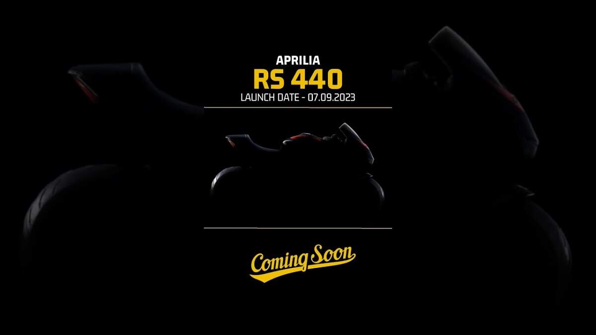 Aprilia RS440 Will Be Launched Globally Soon, Company Shared Teaser