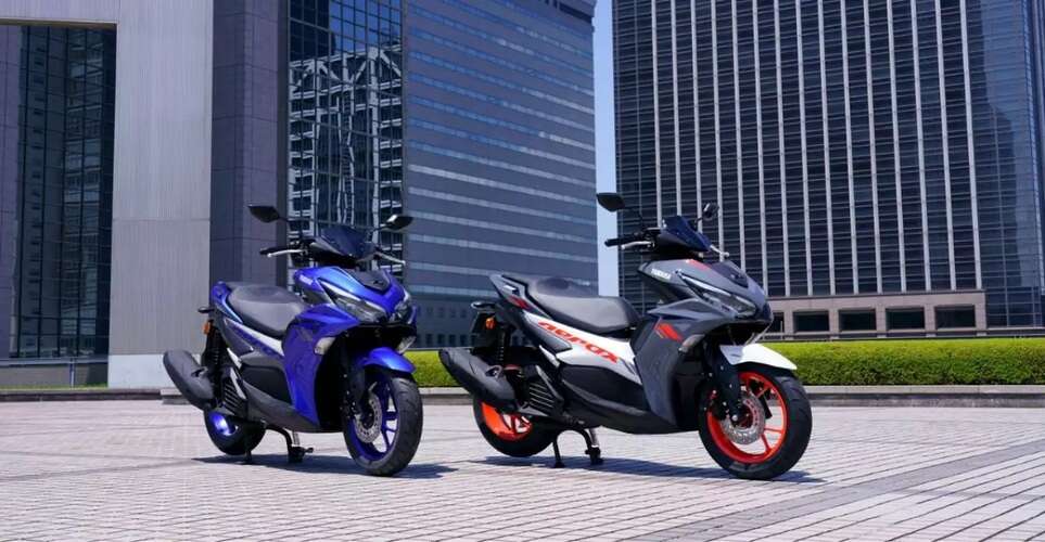 4 Color Options Are Also Available in Yamaha Aerox 155
