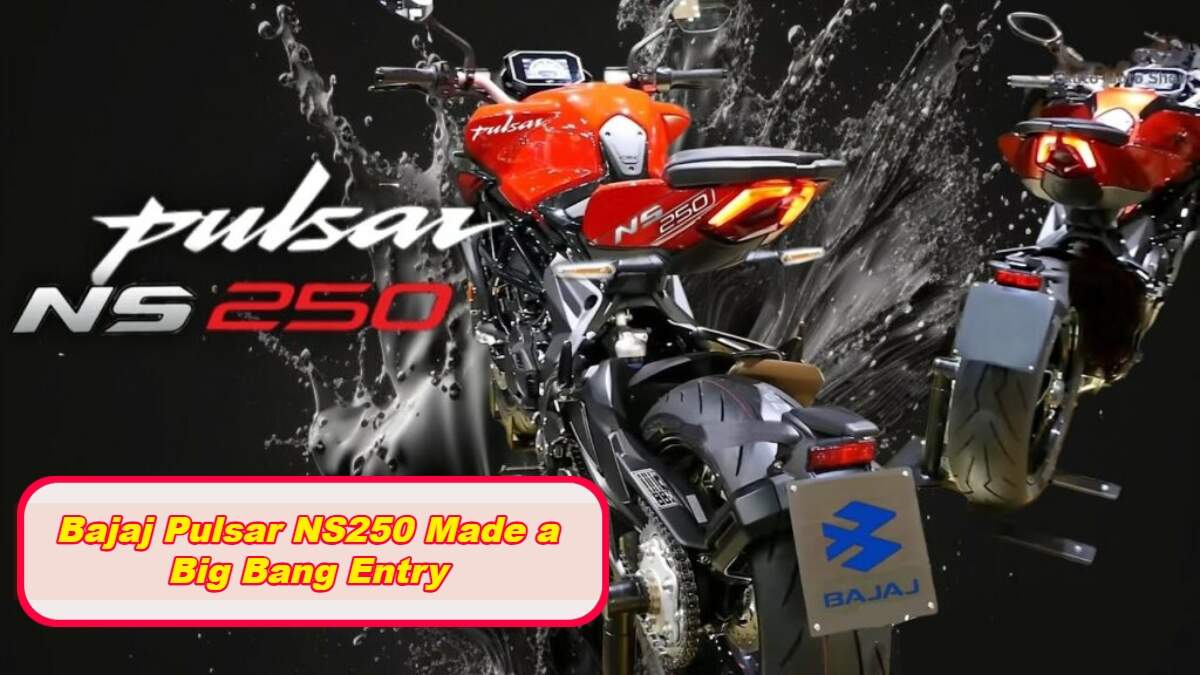 Bajaj Pulsar NS250 Made a Big Bang Entry, You Will Go Crazy After ...