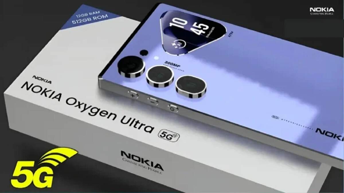 Nokia's premium 5G phone with a 200MP DSLR camera, 12GB RAM & 80W fast ...