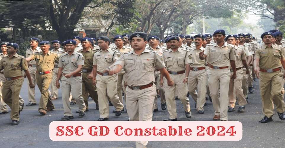 SSC GD Constable Exam 2024 : Recruitment For Post of Constable For 10th ...